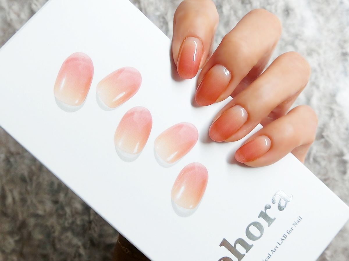 【ohoraネイル】ハンド23回目 定番ピンクグラデーション N Basic Nails no.1 | yukolog